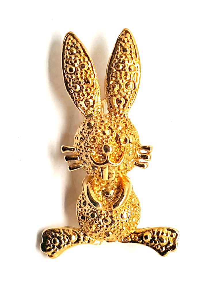 Brooch Bunny (G) - Paulini Heritage Craft